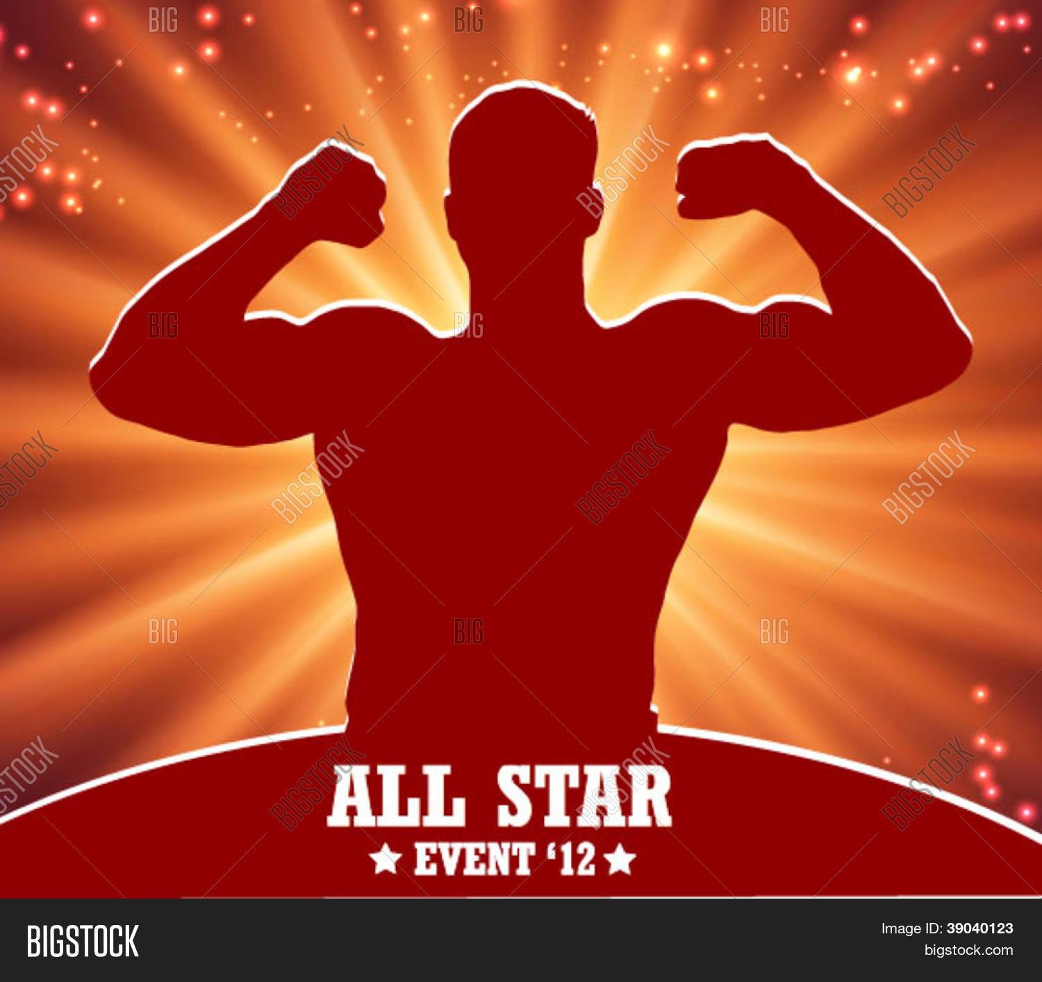 Bodybuilder Strongman Vector & Photo (Free Trial) | Bigstock