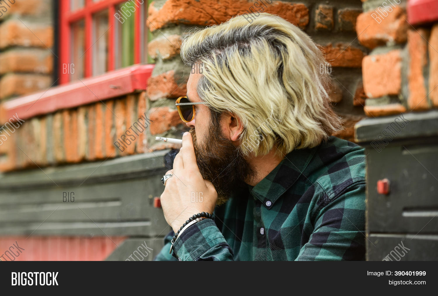 Hipster Smoking Old Image & Photo (Free Trial) | Bigstock