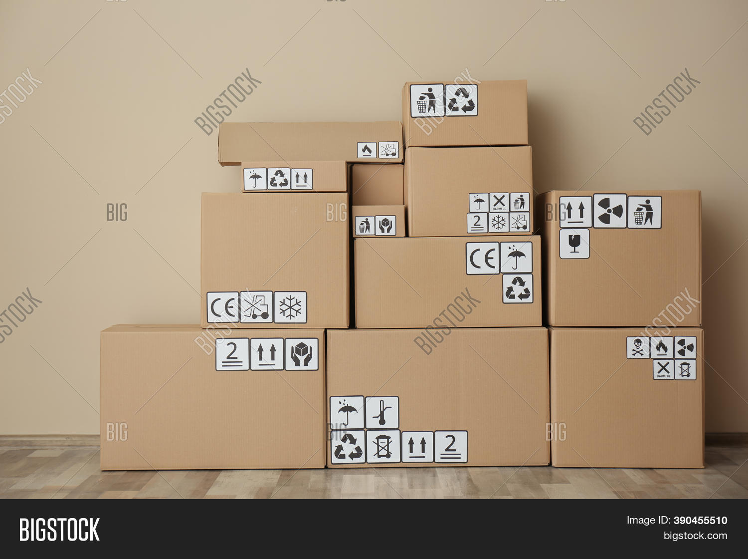 Cardboard Boxes Image & Photo (Free Trial) | Bigstock