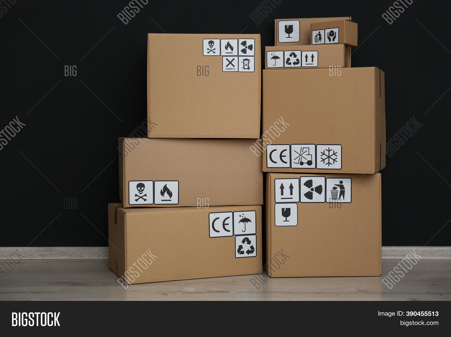 Cardboard Boxes Image & Photo (Free Trial) | Bigstock