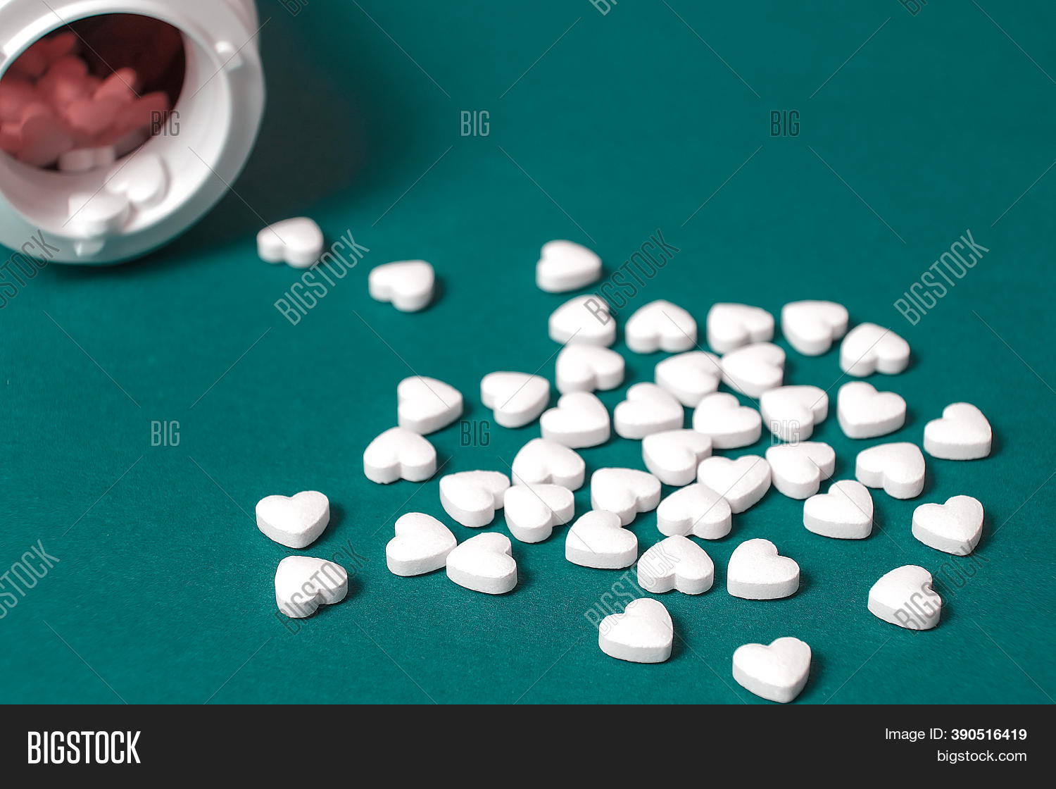 Heart-shaped Pills Image & Photo (Free Trial) | Bigstock