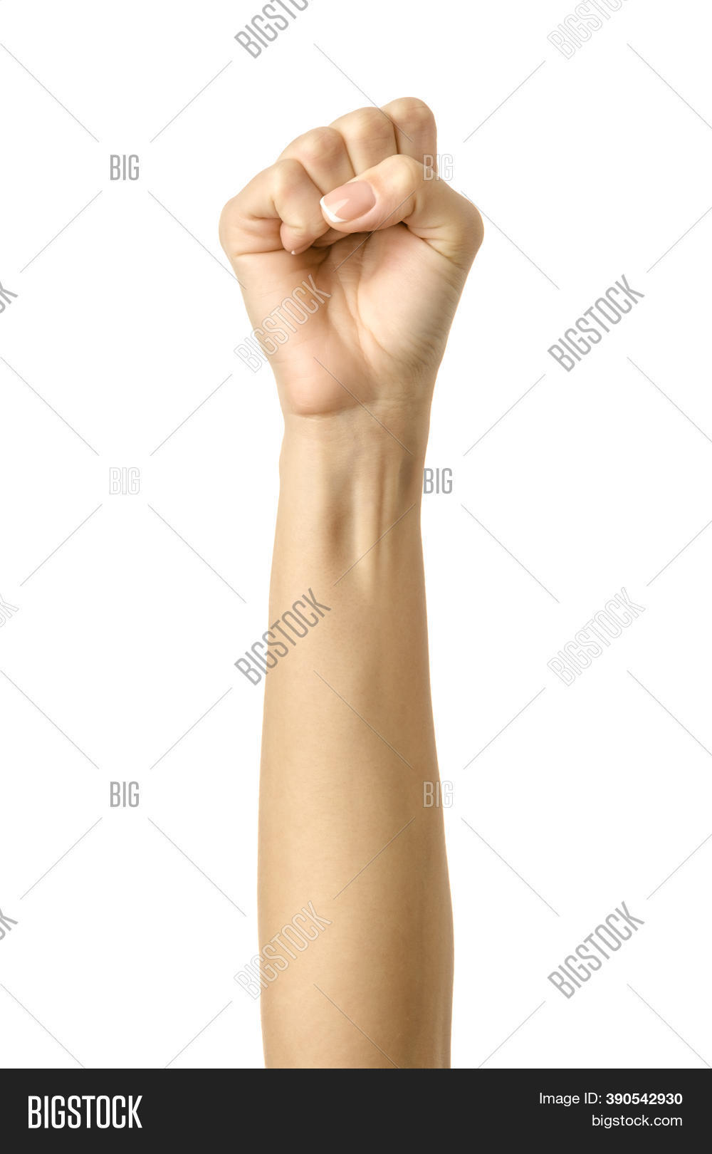 Hand Clenched Fist. Image & Photo (Free Trial) | Bigstock