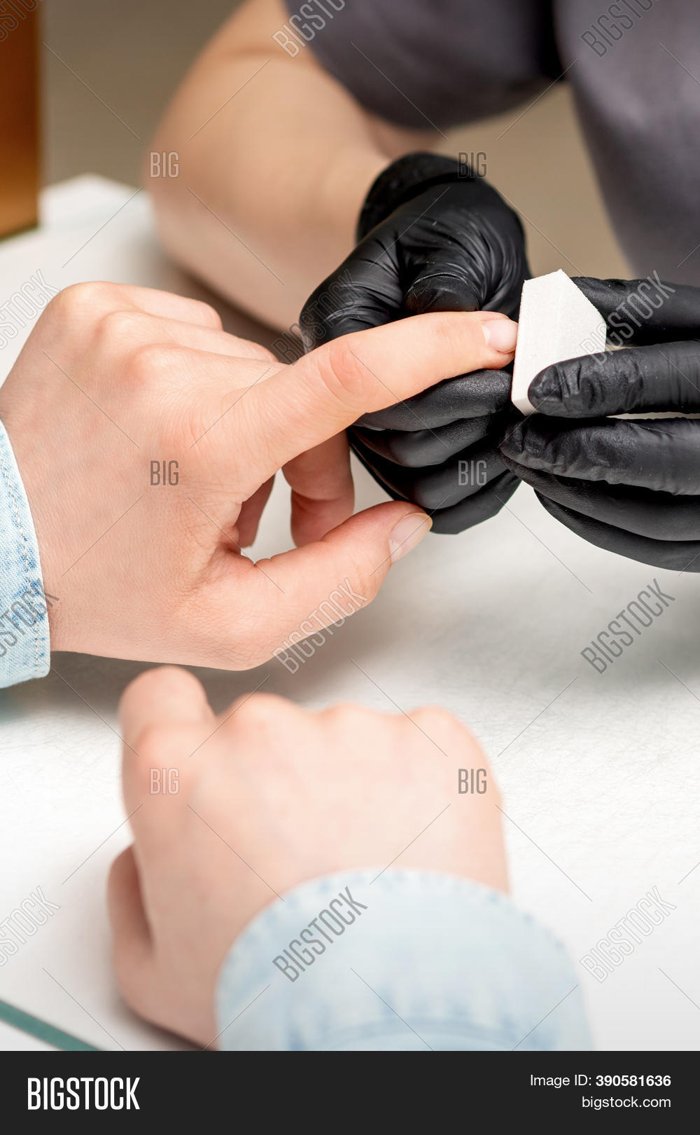 Hands Manicurist Doing Image & Photo (Free Trial) | Bigstock