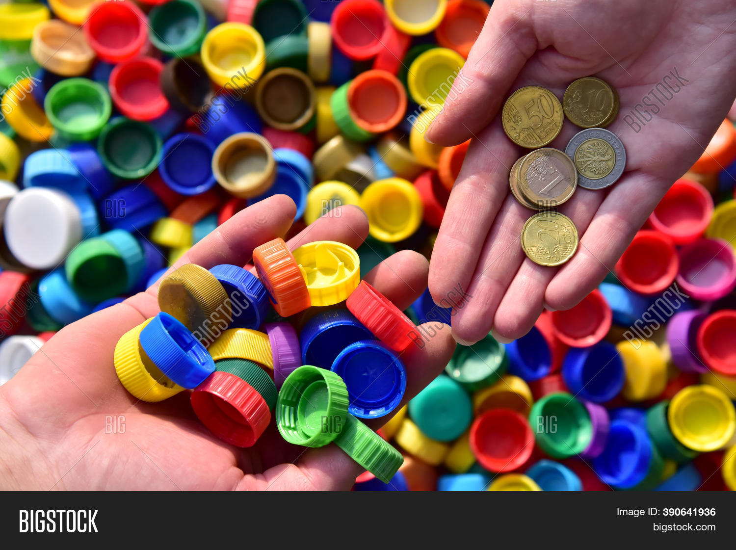 Recycling Lids Plastic Image & Photo (Free Trial) | Bigstock