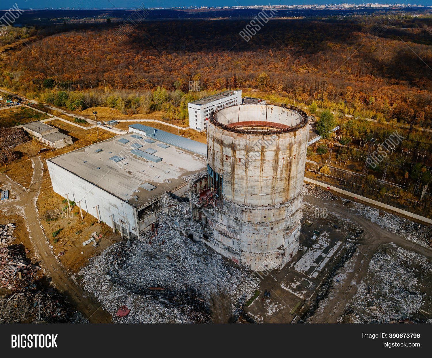 Aerial View Demolition Image & Photo (Free Trial) | Bigstock