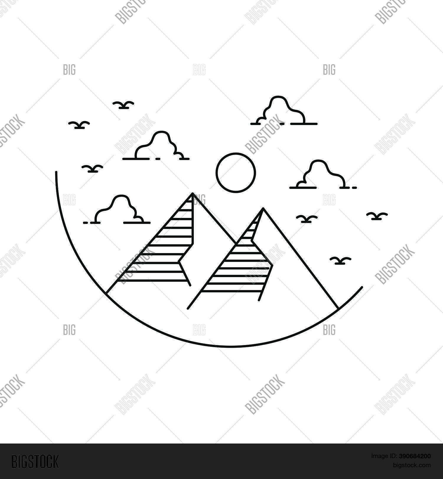 Simple Line Art Vector & Photo (Free Trial) | Bigstock