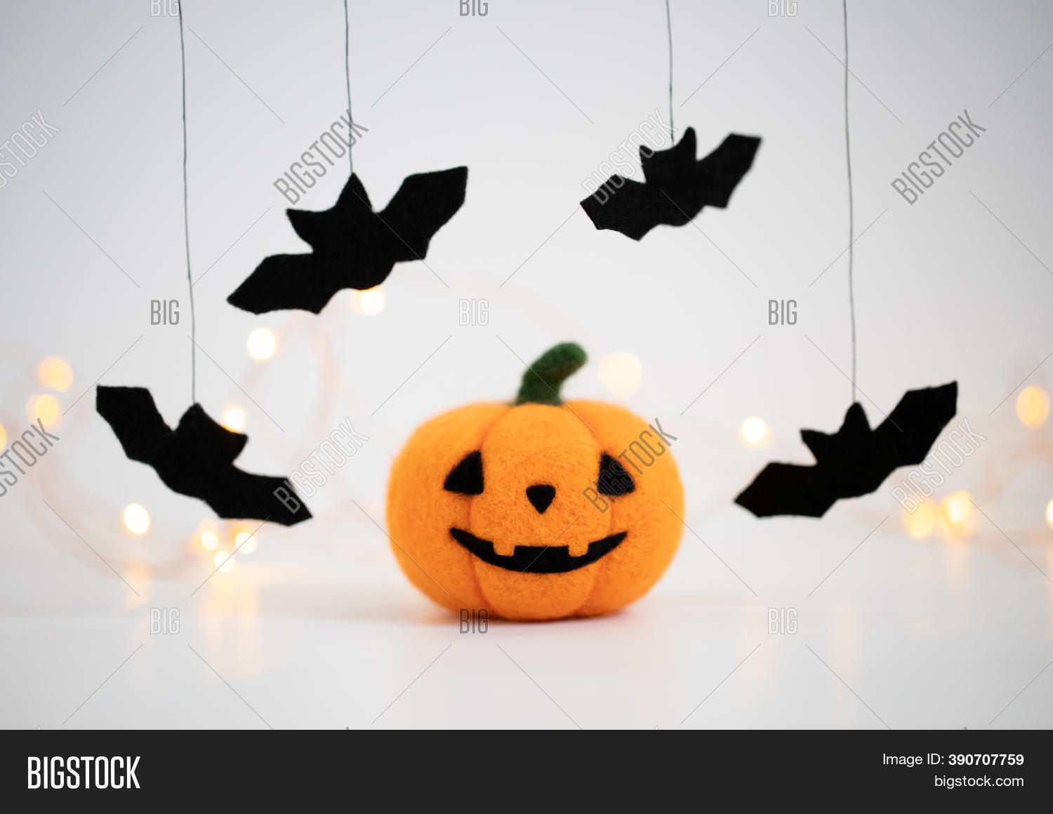 Halloween Pumpkin Bats Image & Photo (Free Trial) | Bigstock