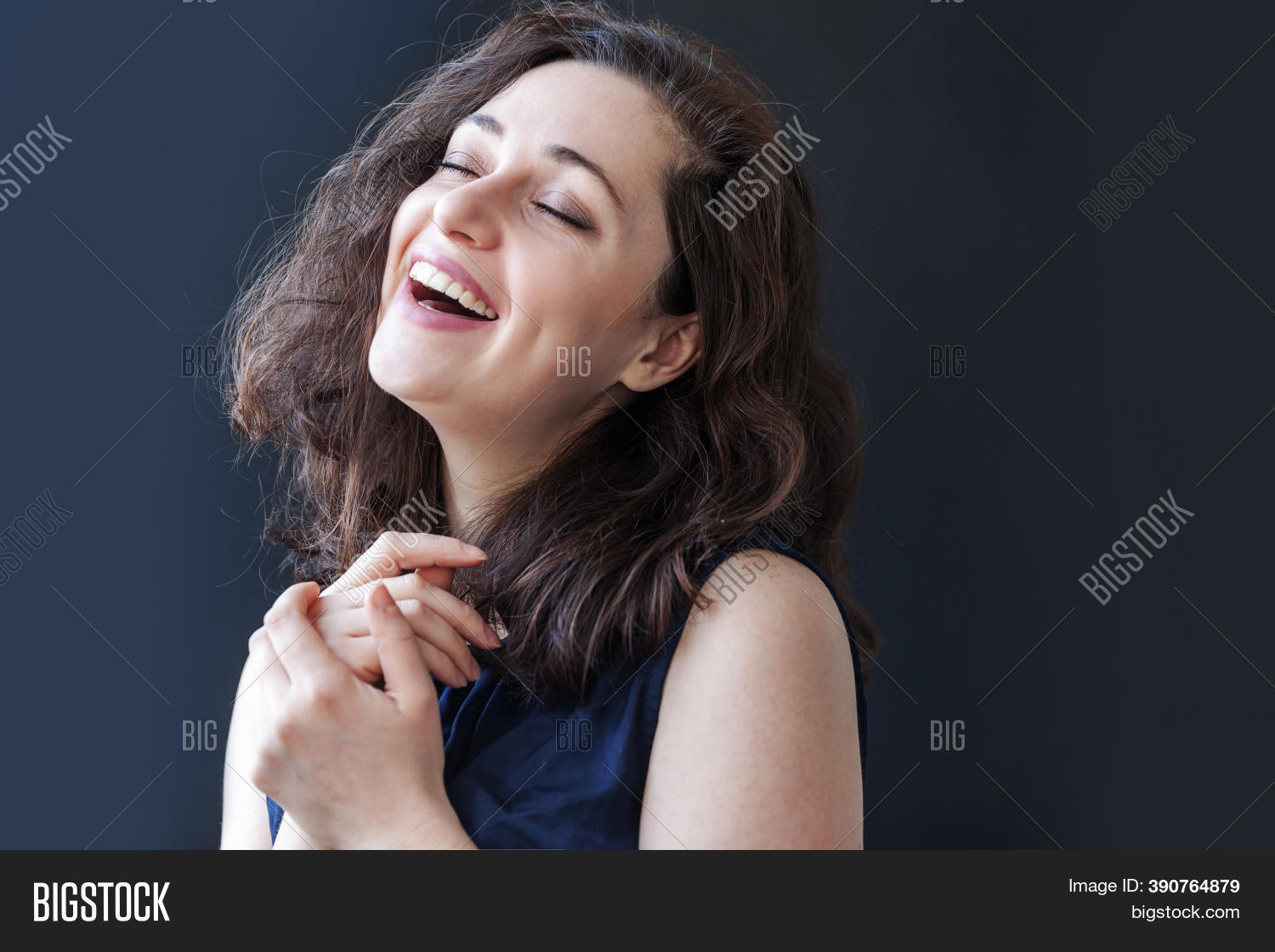 Happy Girl Smiling. Image & Photo (Free Trial) | Bigstock