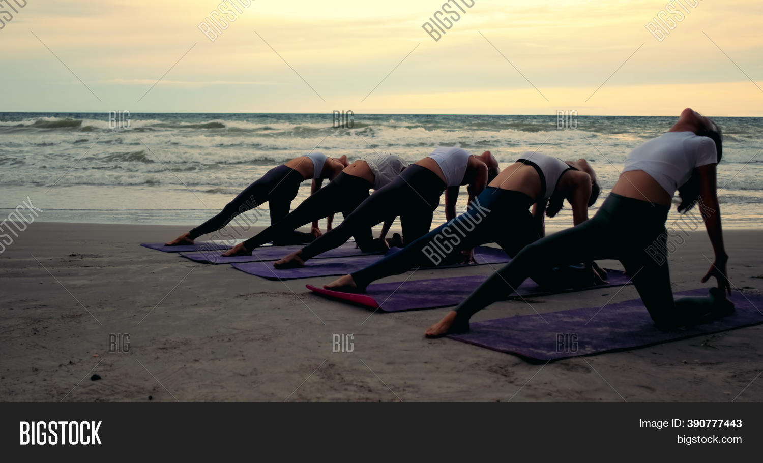 Group Females Yoga Image & Photo (Free Trial) | Bigstock