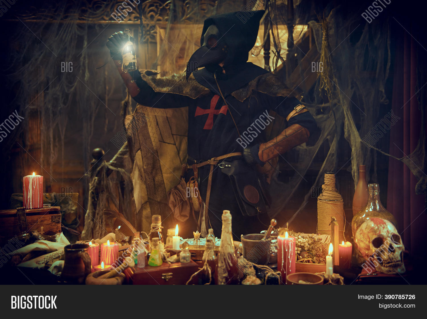 Plague Doctor Working Image & Photo (Free Trial) | Bigstock