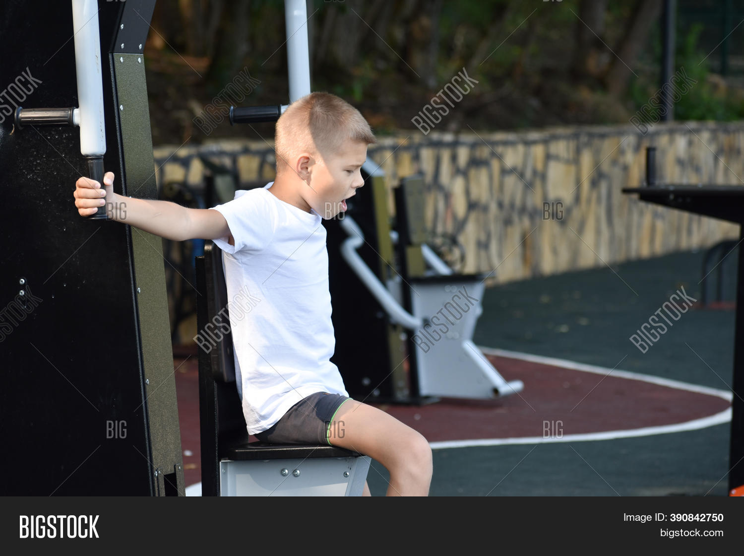 Boy Child Doing Sports Image & Photo (Free Trial) | Bigstock