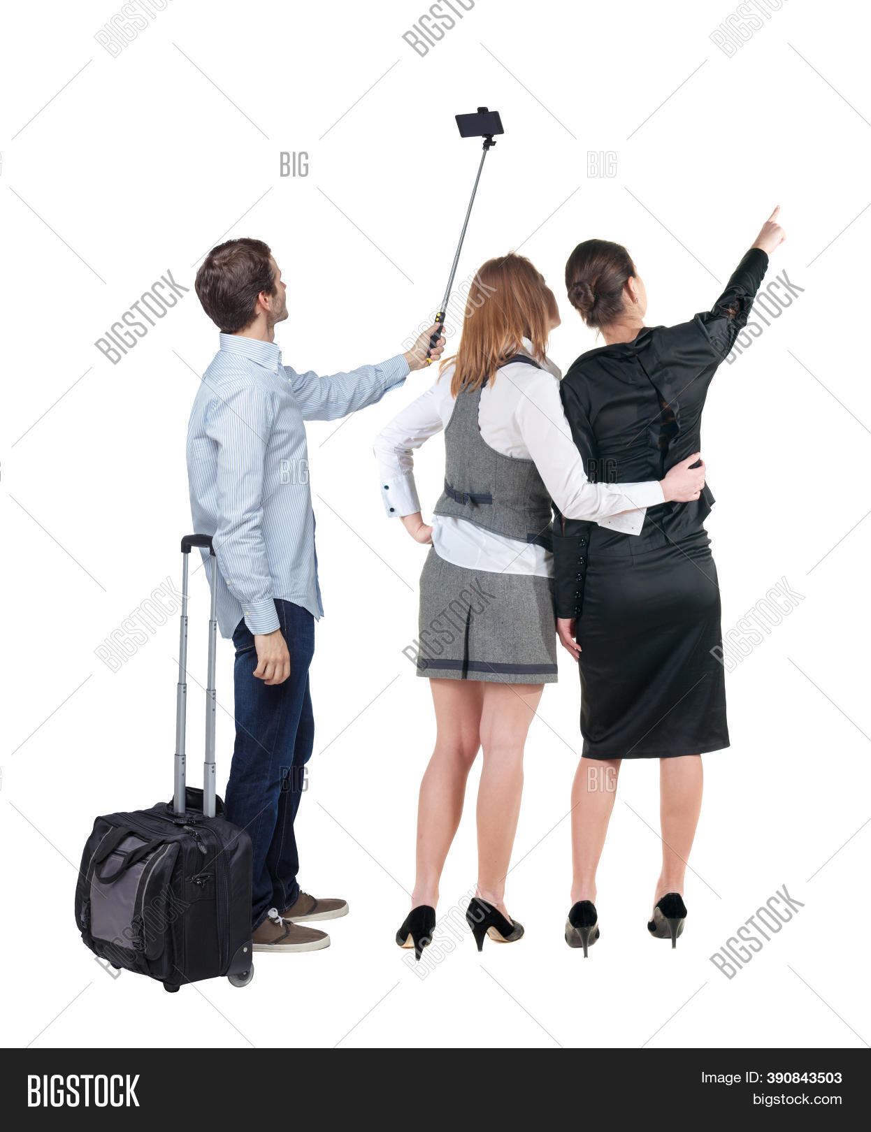 Back View Group Image & Photo (Free Trial) | Bigstock