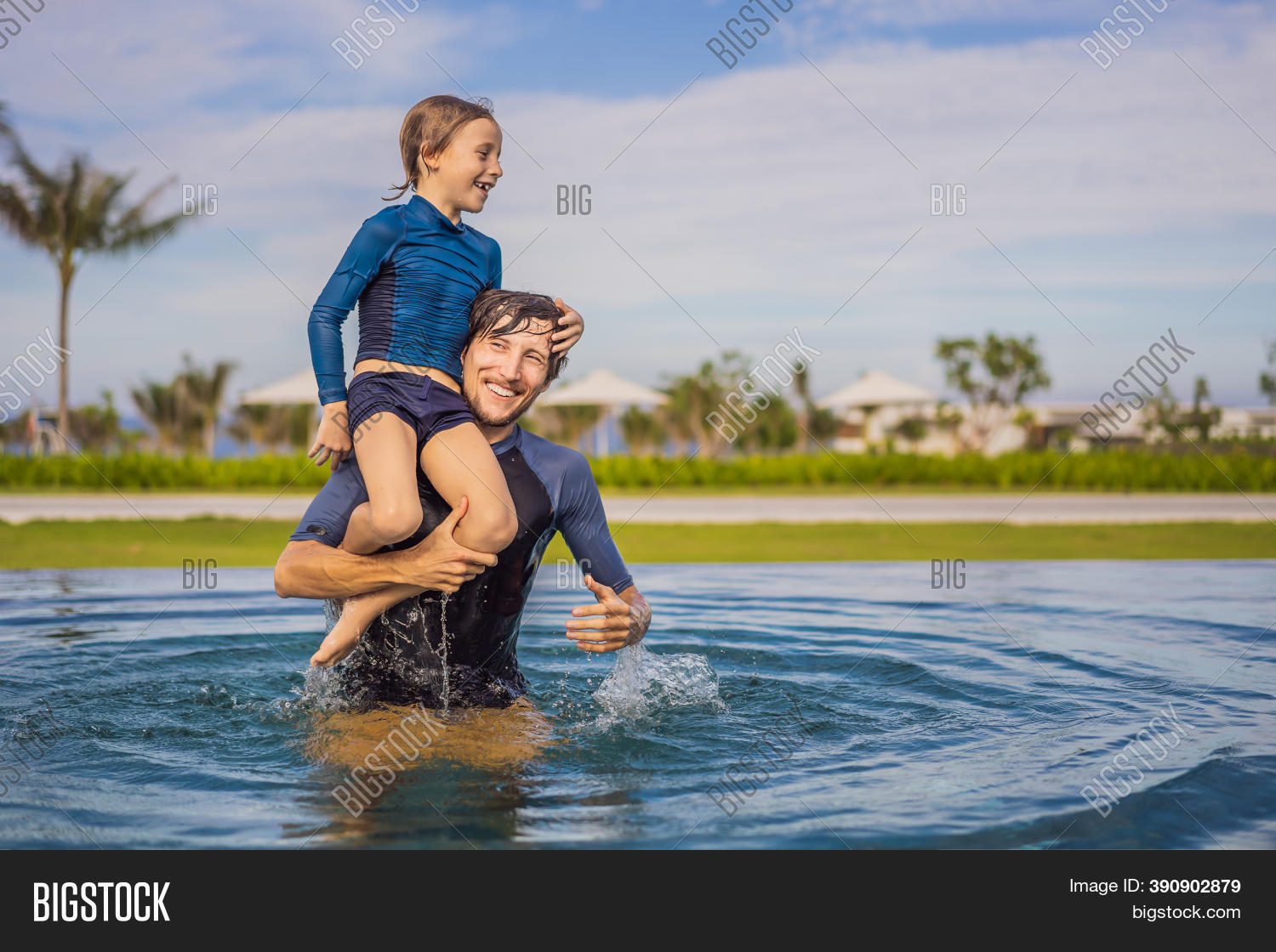 Father Son Having Fun Image & Photo (Free Trial) | Bigstock