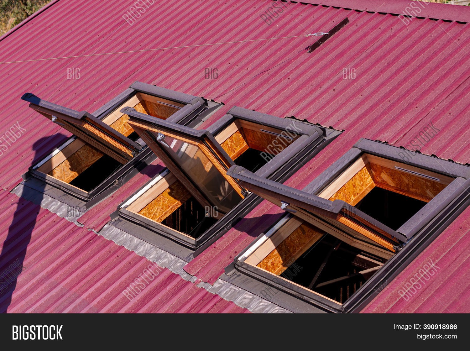 Opened Roof Windows. Image & Photo (Free Trial) | Bigstock