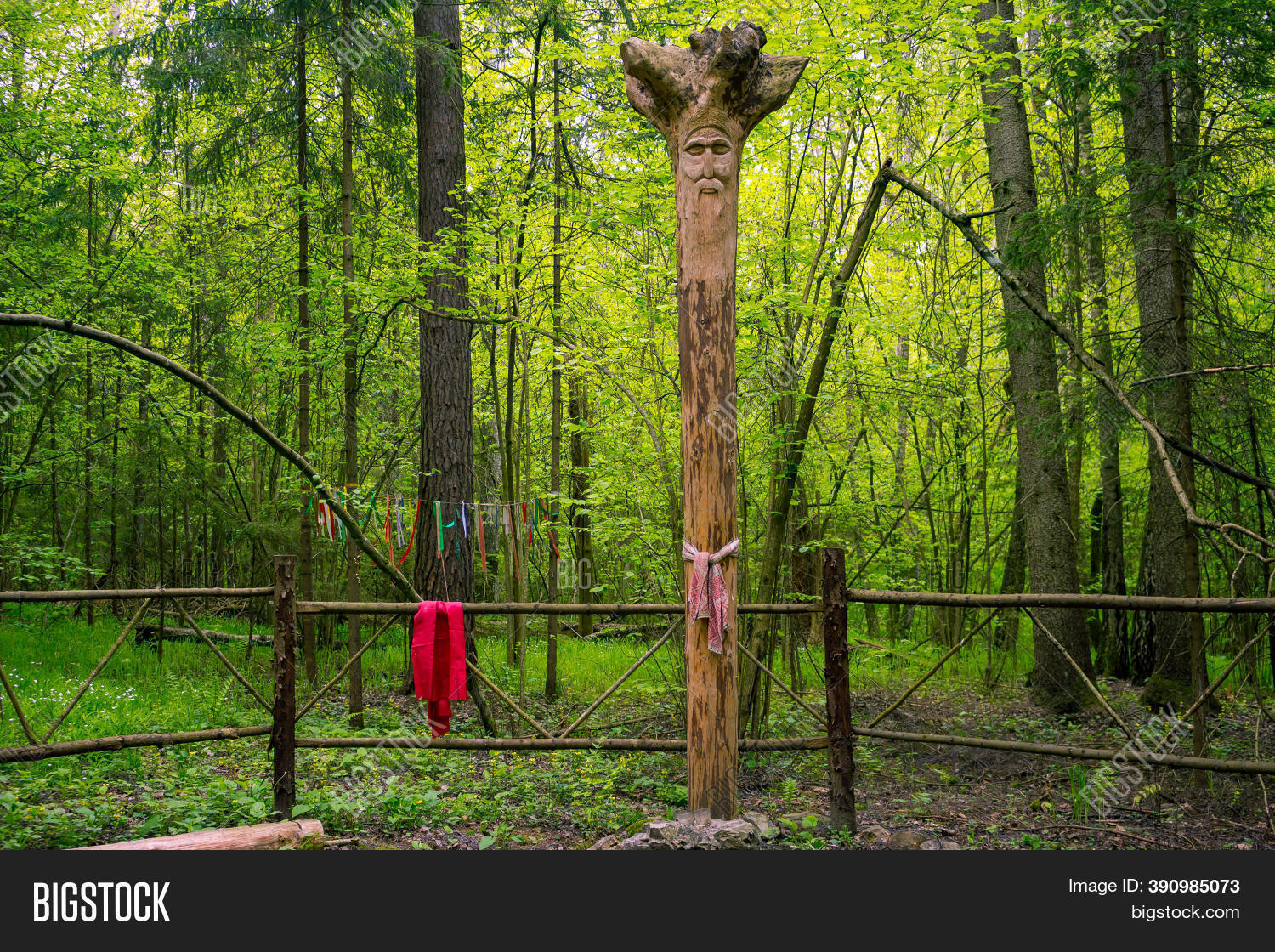 Slavic Neopagan Forest Image & Photo (Free Trial) | Bigstock
