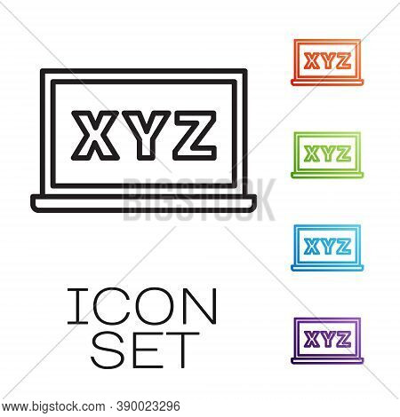 Black Line Xyz Vector & Photo (Free Trial) | Bigstock