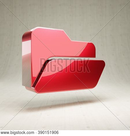 Open Folder Icon. Gold Image & Photo (Free Trial) | Bigstock