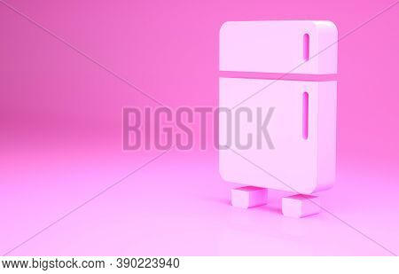 Pink Refrigerator Icon Image & Photo (Free Trial) | Bigstock