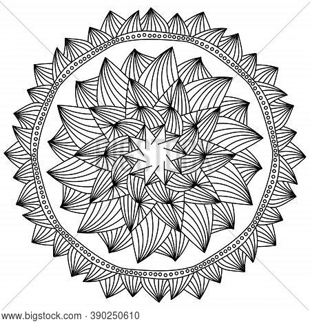 Abstract Zen Mandala Vector & Photo (Free Trial) | Bigstock