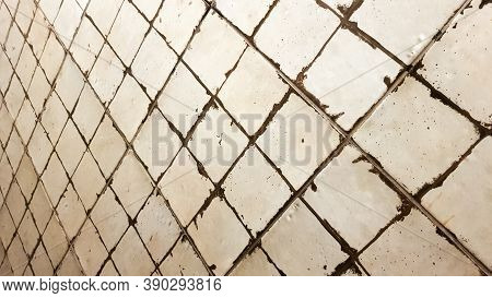 Tile Wall. Old White Image & Photo (Free Trial) | Bigstock