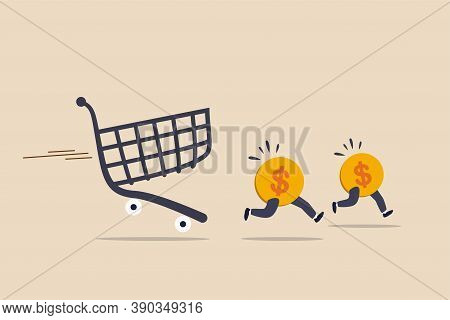 Over Spending, Vector & Photo (Free Trial) | Bigstock