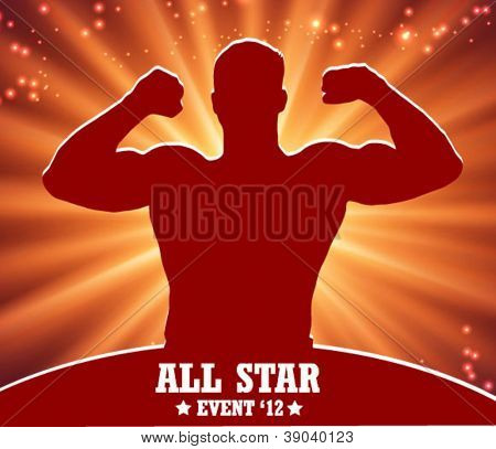 Bodybuilder Strongman Vector & Photo (Free Trial) | Bigstock