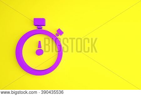 Purple Stopwatch Icon Image & Photo (Free Trial) | Bigstock
