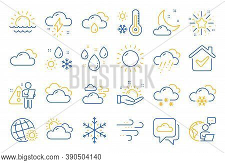 Weather Forecast Line Vector & Photo (Free Trial) | Bigstock