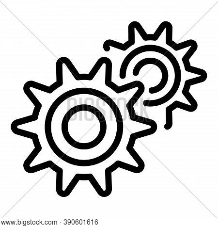 Gear Car Icon. Vector & Photo (Free Trial) | Bigstock