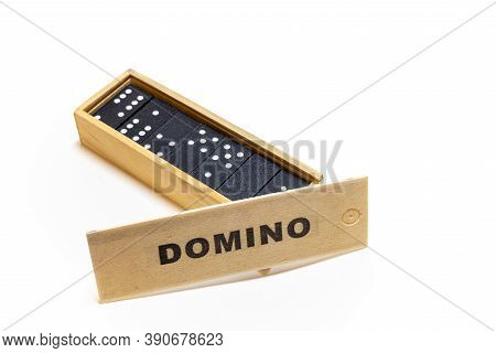 Wooden Box Dominoes Image & Photo (Free Trial) | Bigstock