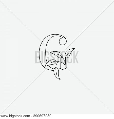 Outline Letter G Vector & Photo (Free Trial) | Bigstock