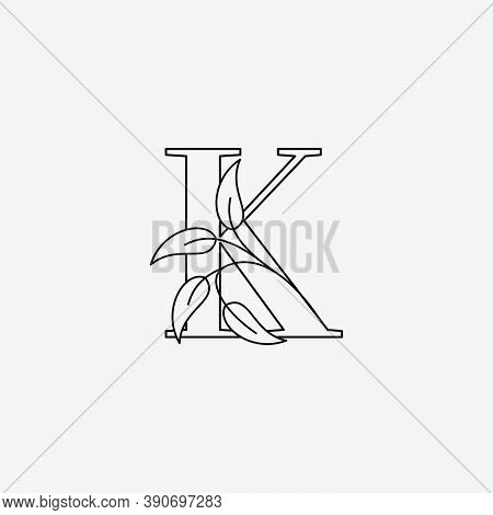 Outline Letter K Vector & Photo (Free Trial) | Bigstock
