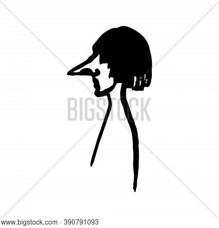 Half Face Silhouette Vector & Photo (Free Trial) | Bigstock