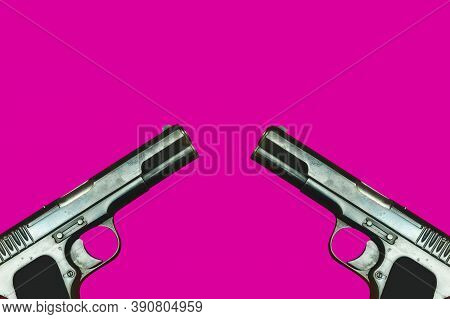 Two World War 2 Guns Image & Photo (Free Trial) | Bigstock