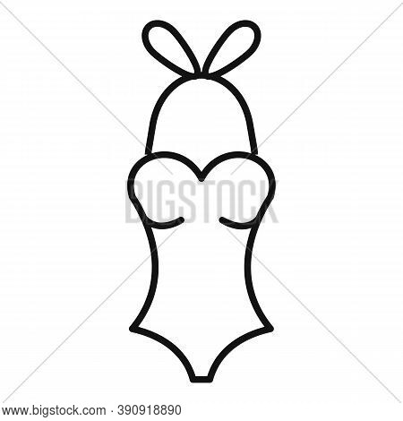 Beach Girl Swimsuit Vector & Photo (Free Trial) | Bigstock