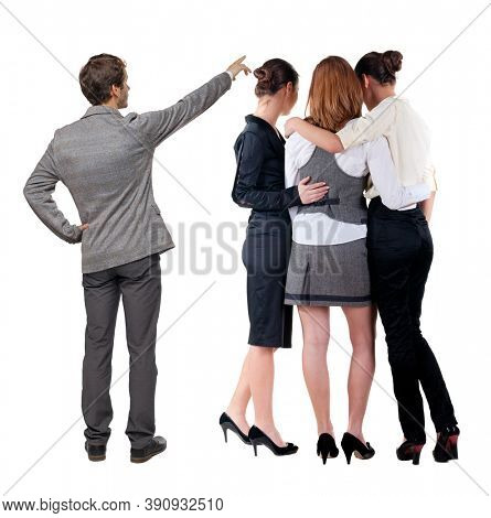 Back View Group Image & Photo (Free Trial) | Bigstock