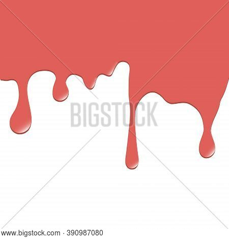 Dripping Red Paint. Vector & Photo (Free Trial) | Bigstock
