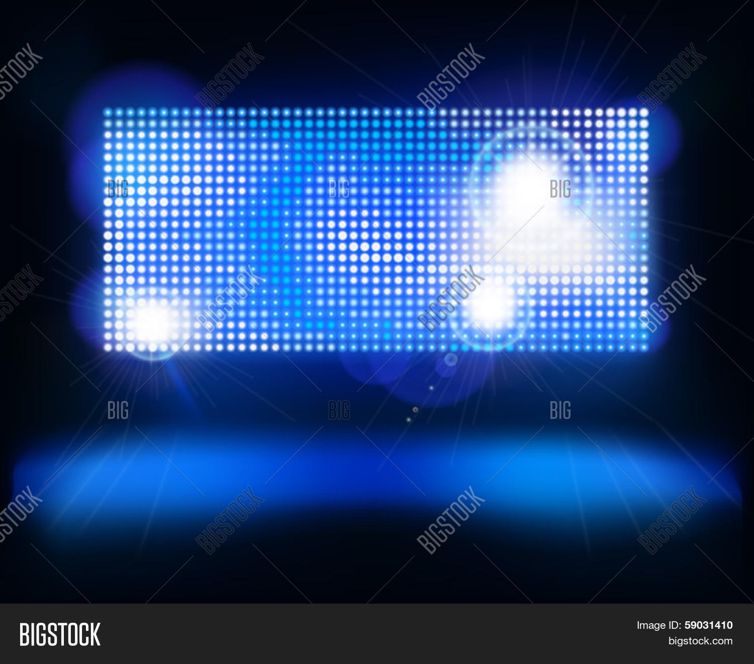 Screen On Stage. Vector & Photo (Free Trial) | Bigstock