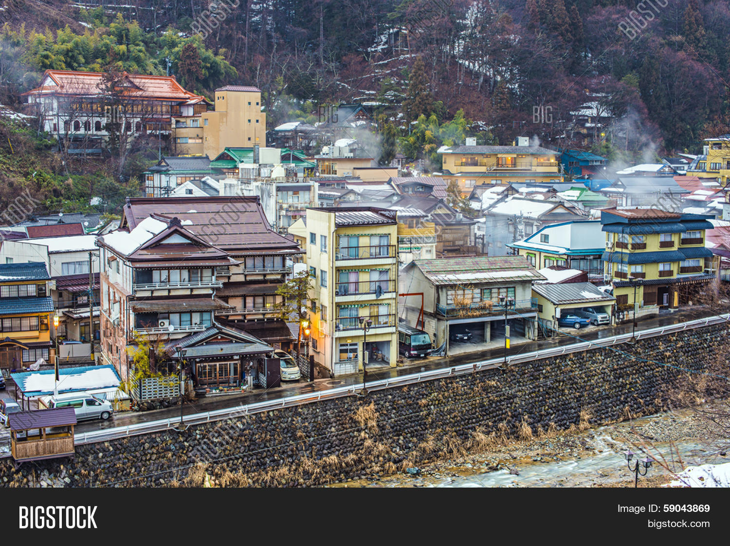 Small Town Shibu Onsen Image & Photo (Free Trial) | Bigstock