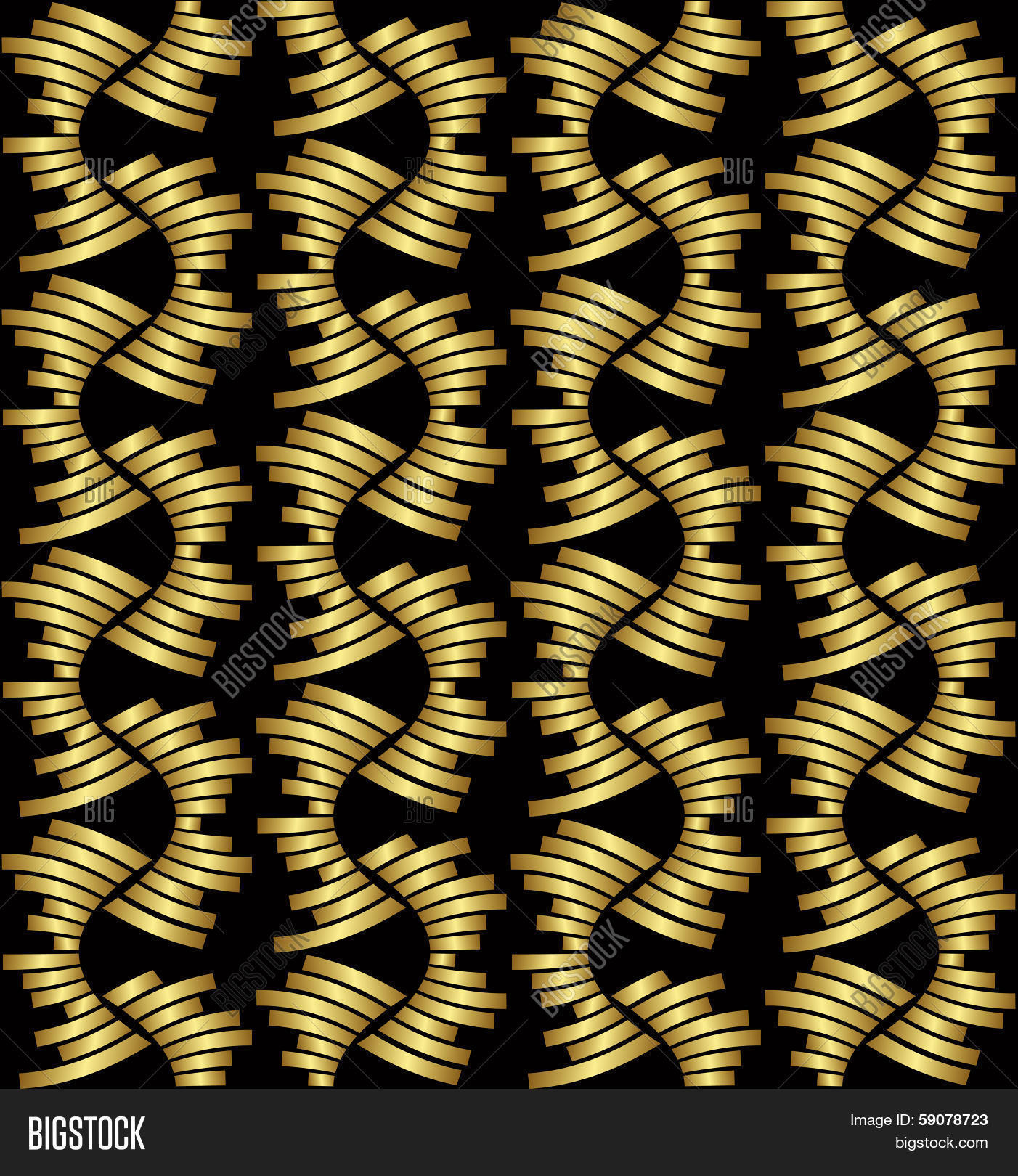 Gold Seamless Pattern Vector & Photo (Free Trial) | Bigstock