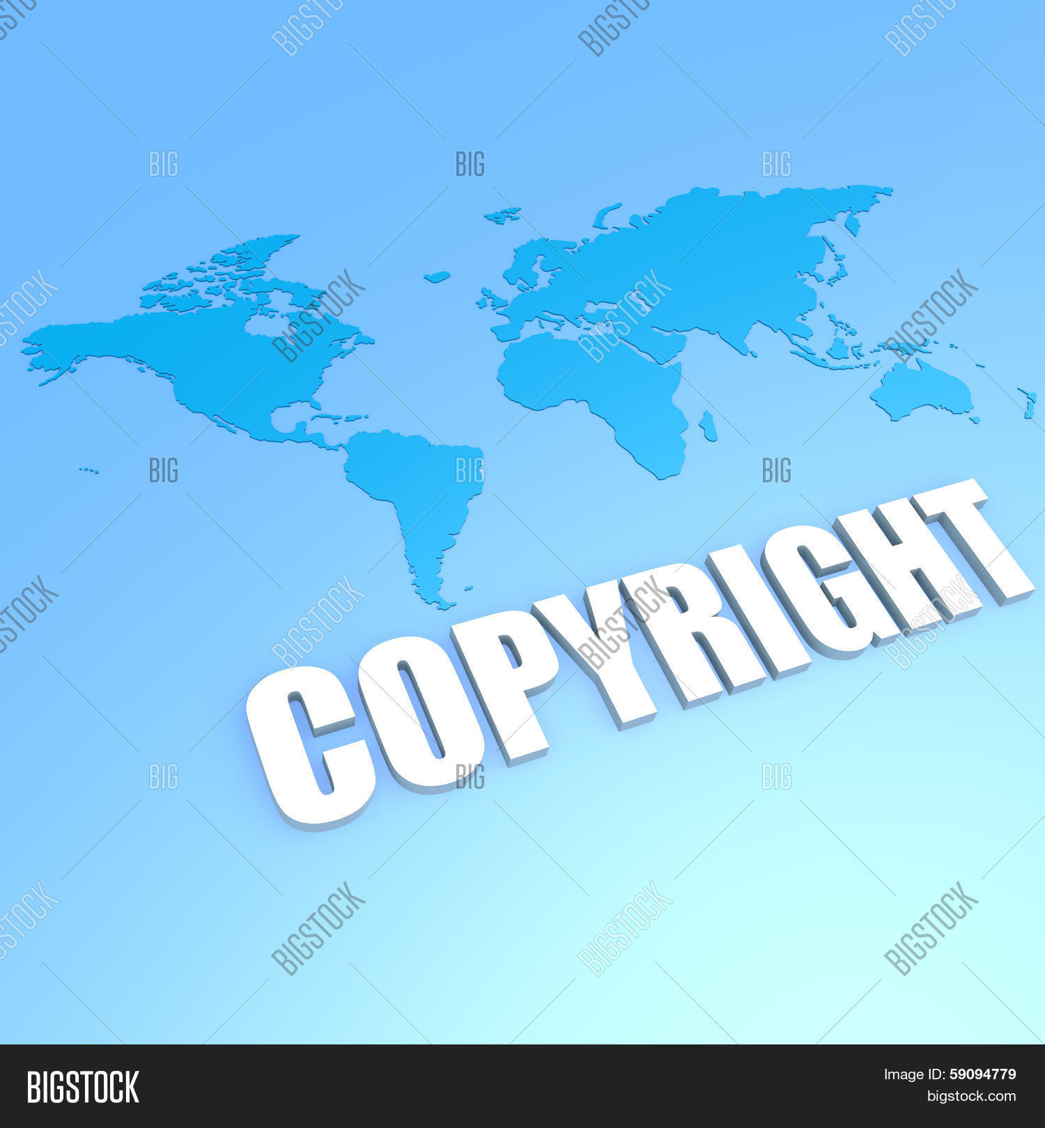 Copyright World Map Image & Photo (Free Trial) | Bigstock