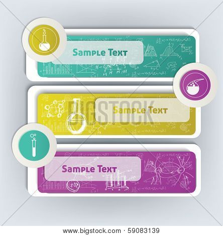 Chemistry Banners Vector & Photo (Free Trial) | Bigstock