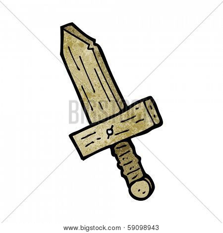 Cartoon Wooden Sword Vector & Photo (Free Trial) | Bigstock