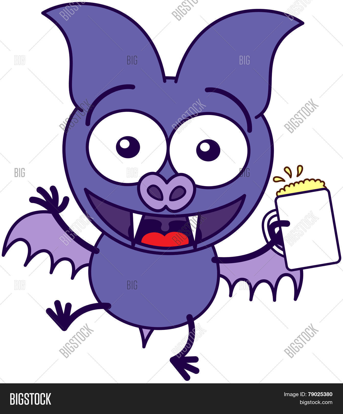 Purple Bat Vector & Photo (Free Trial) | Bigstock