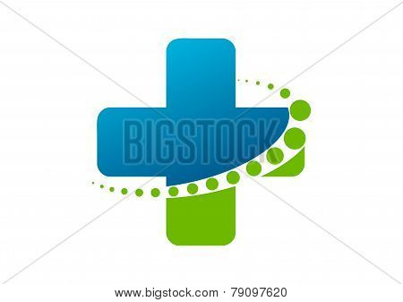 Cross Pharmacy Logo Vector & Photo (Free Trial) | Bigstock