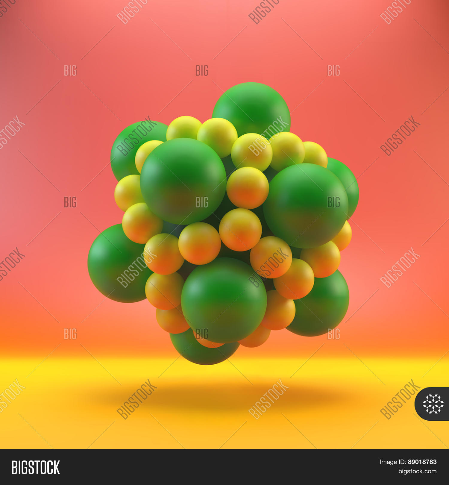 3D Structure Vector Vector & Photo (Free Trial) | Bigstock
