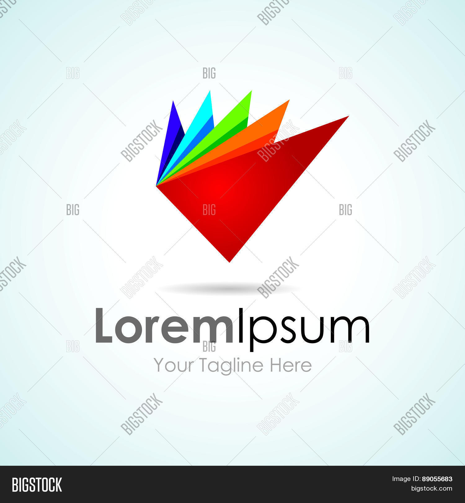 Colorful Triangle Vector & Photo (Free Trial) | Bigstock