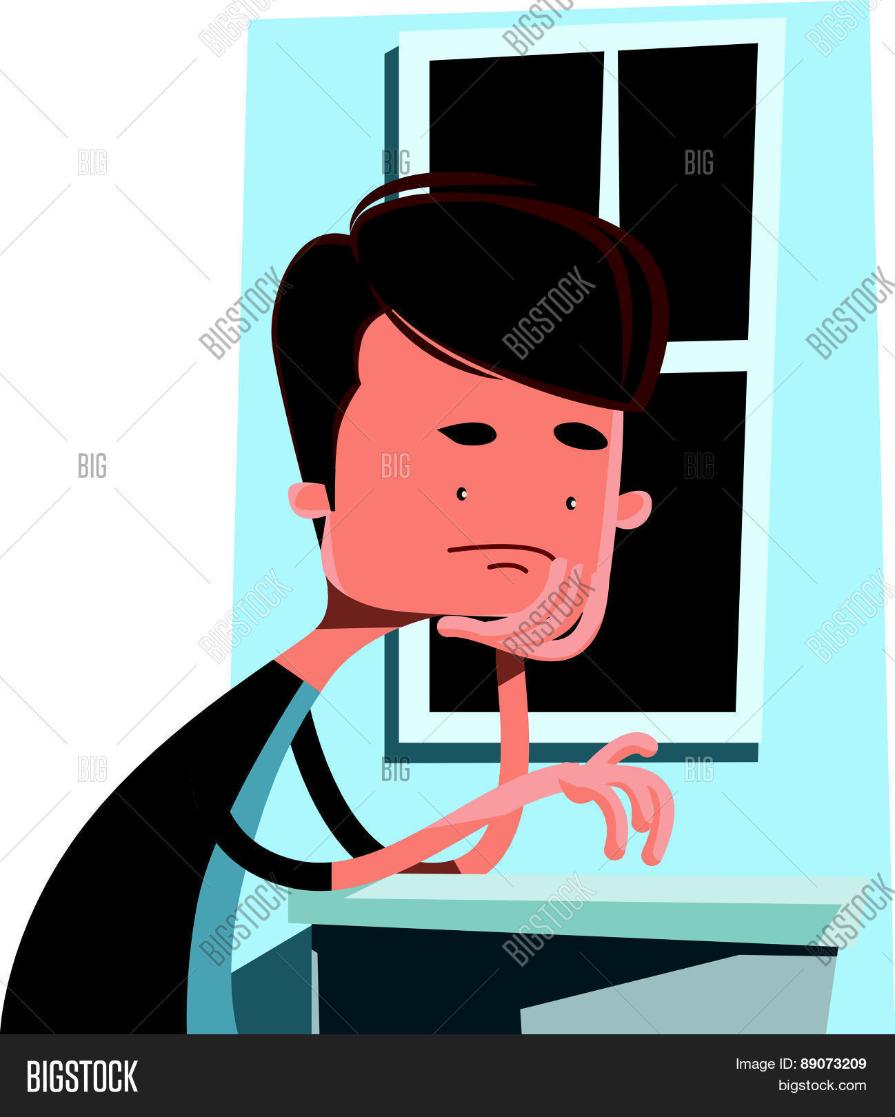 Man Waiting Next Vector & Photo (Free Trial) | Bigstock