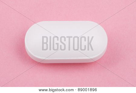 White Pill On Pink Image & Photo (Free Trial) | Bigstock