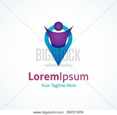 3D Location Vector & Photo (Free Trial) | Bigstock